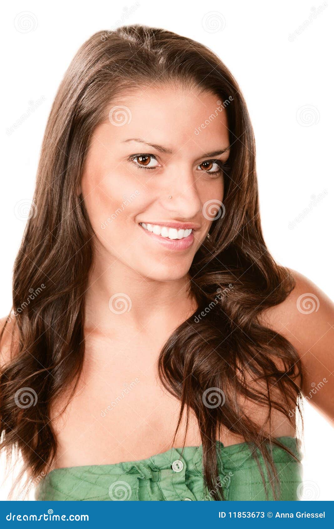 Pretty Hispanic Woman stock image. Image of beautiful - 11853673