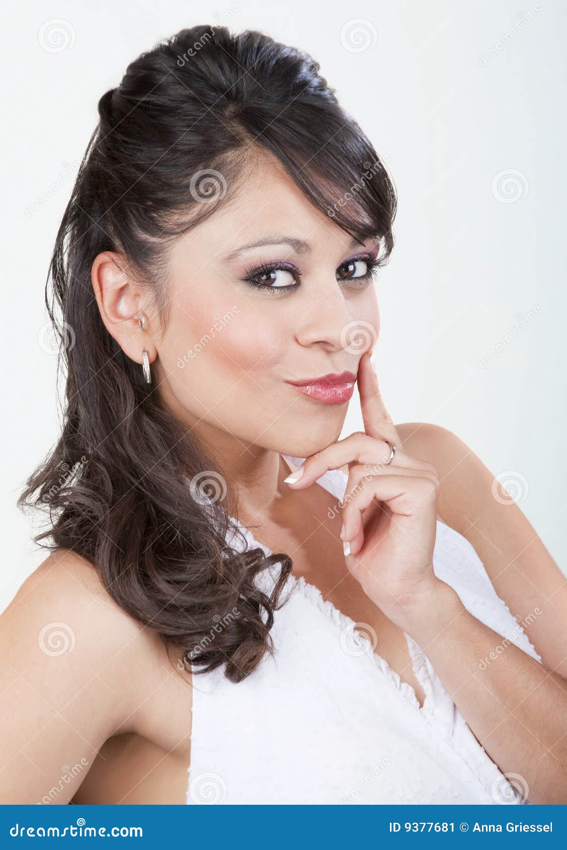 Pretty Hispanic Woman stock image. Image of latina, mexican - 9377681