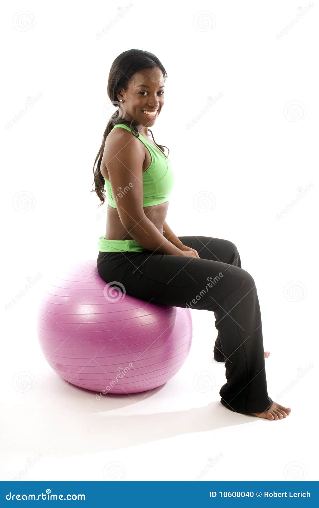 Pretty Hispanic Woman Exercising Stock Photo - Image of exercising ...