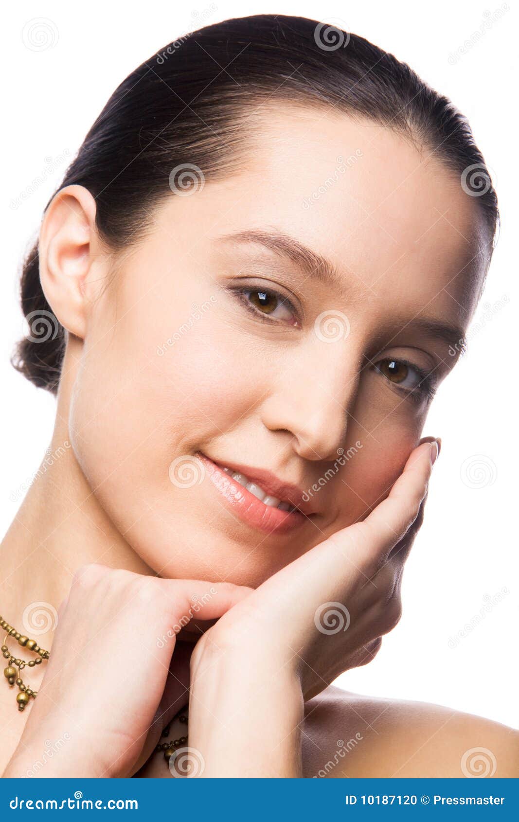 Pretty lady stock photo. Image of face, isolated, beautiful - 10187120