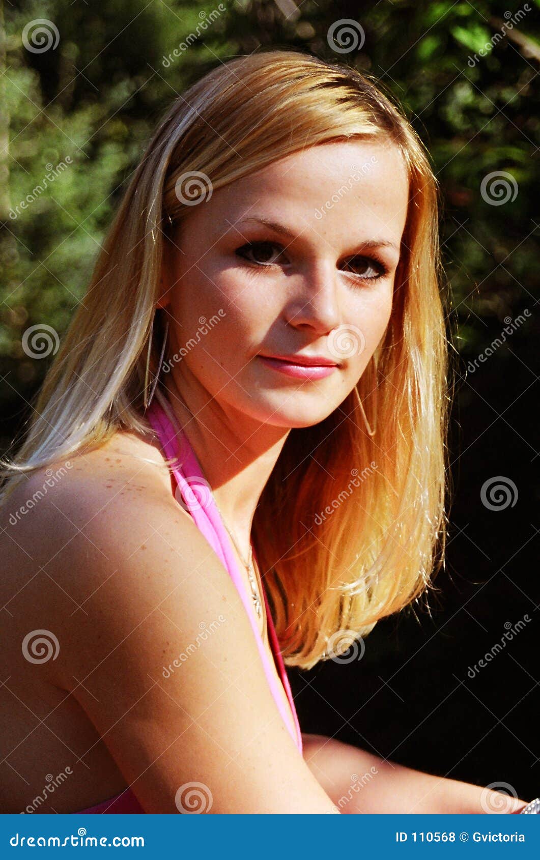Pretty lady stock photo. Image of casual, blond, pretty - 110568