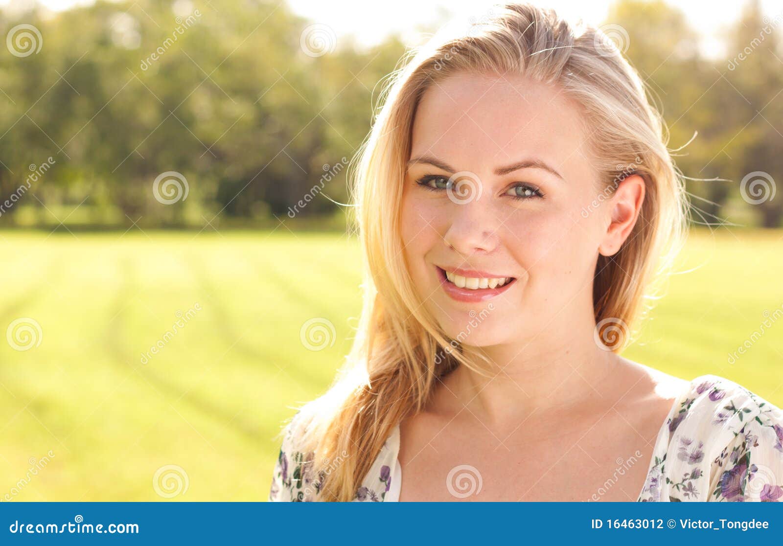 Pretty lady portrait stock photo. Image of caucasian - 16463012