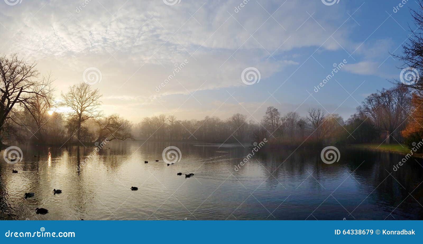 Pretty Landscape of the Lake Stock Image - Image of modern, lake: 64338679