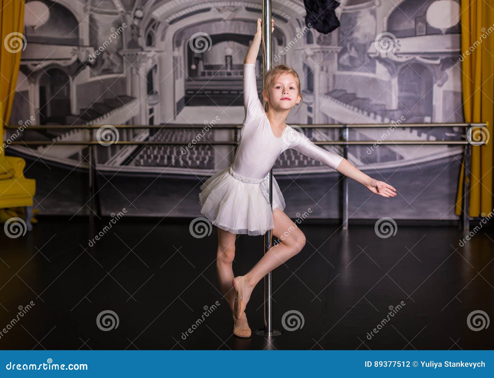Pretty little dancer stock photo. Image of leisure, beauty - 89377512