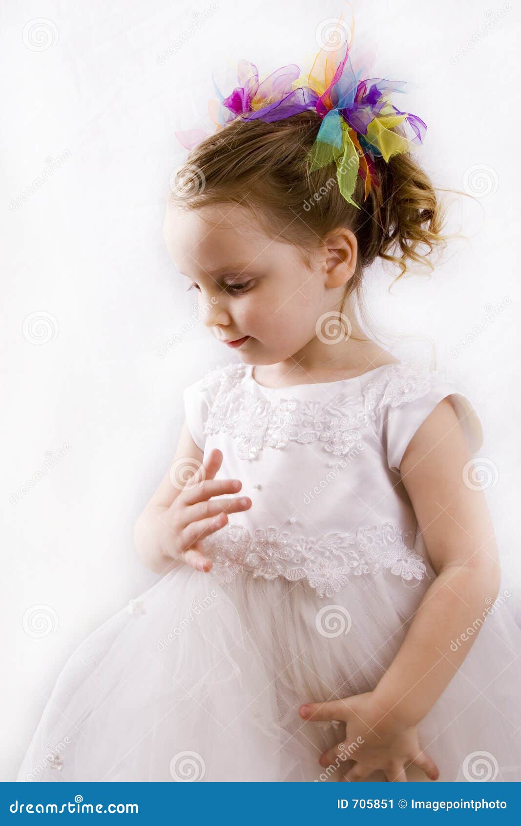 Pretty little princess stock image. Image of adorable, childhood - 705851