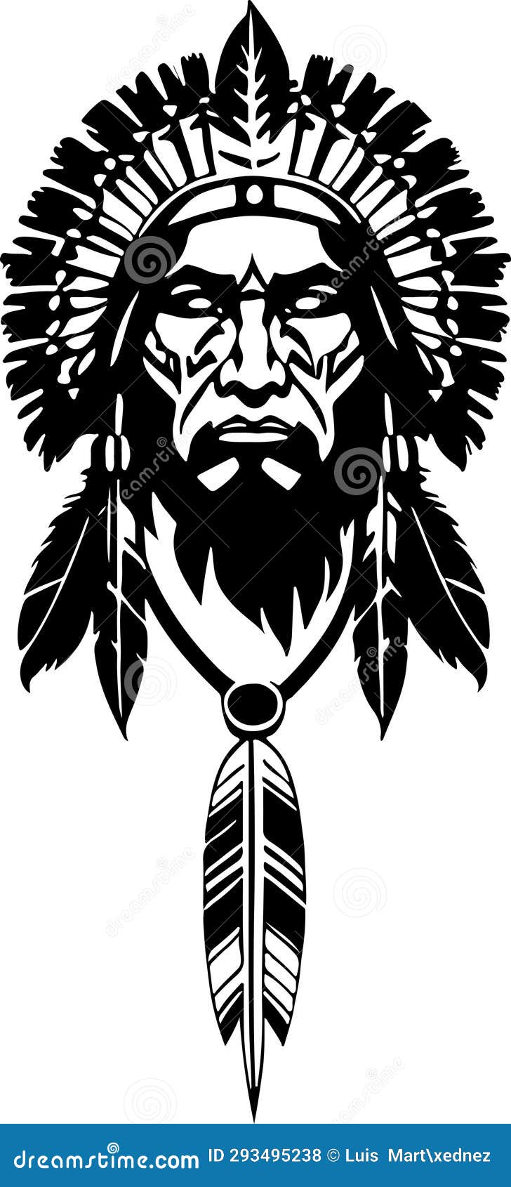 Pretty Lovely Vector Art Native Indians Draw Stock Vector ... Pretty Lovely Vector Art Native Indians Draw Stock Vector ...