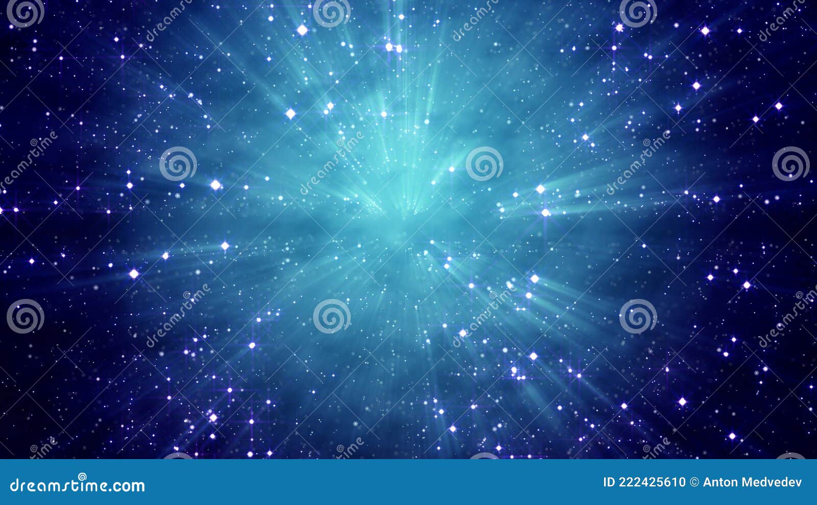 Pretty Magic Night Stars Backdrop . Design Abstract 3D Rendering Stock ...
