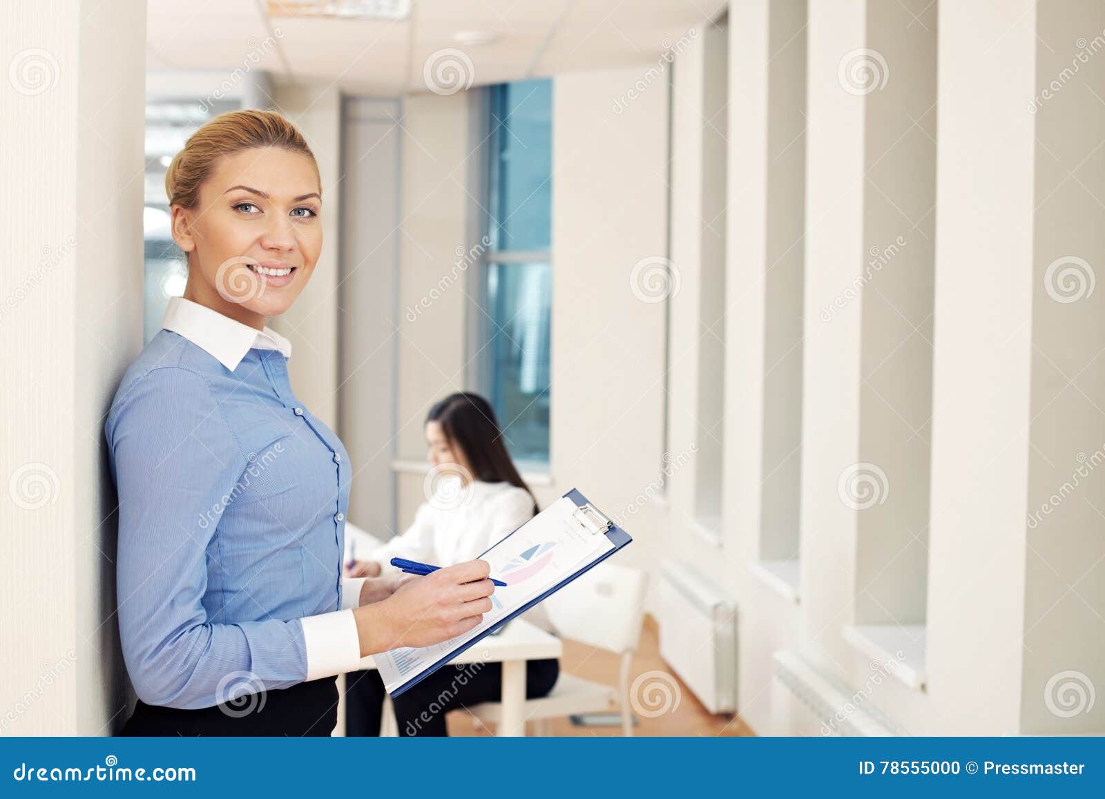 Pretty manager stock photo. Image of formalwear, office - 78555000