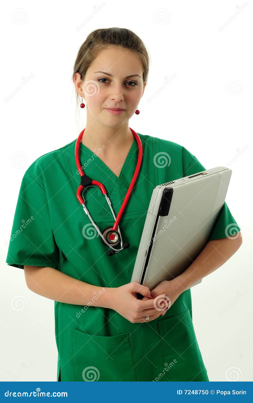 Pretty medical woman stock photo. Image of lady, hospitals - 7248750
