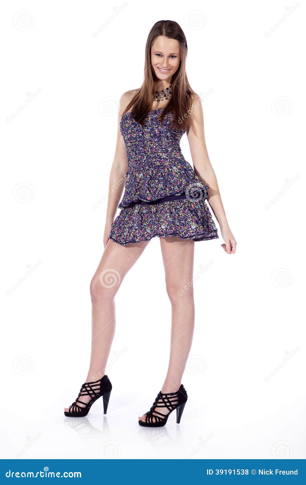 Pretty model in pose stock photo. Image of closeup, light - 39191538