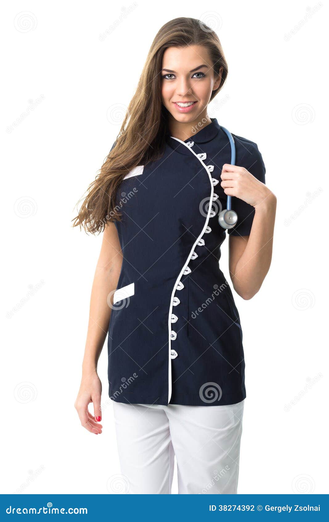 Pretty nurse , stock photo. Image of nurse, female, people - 38274392