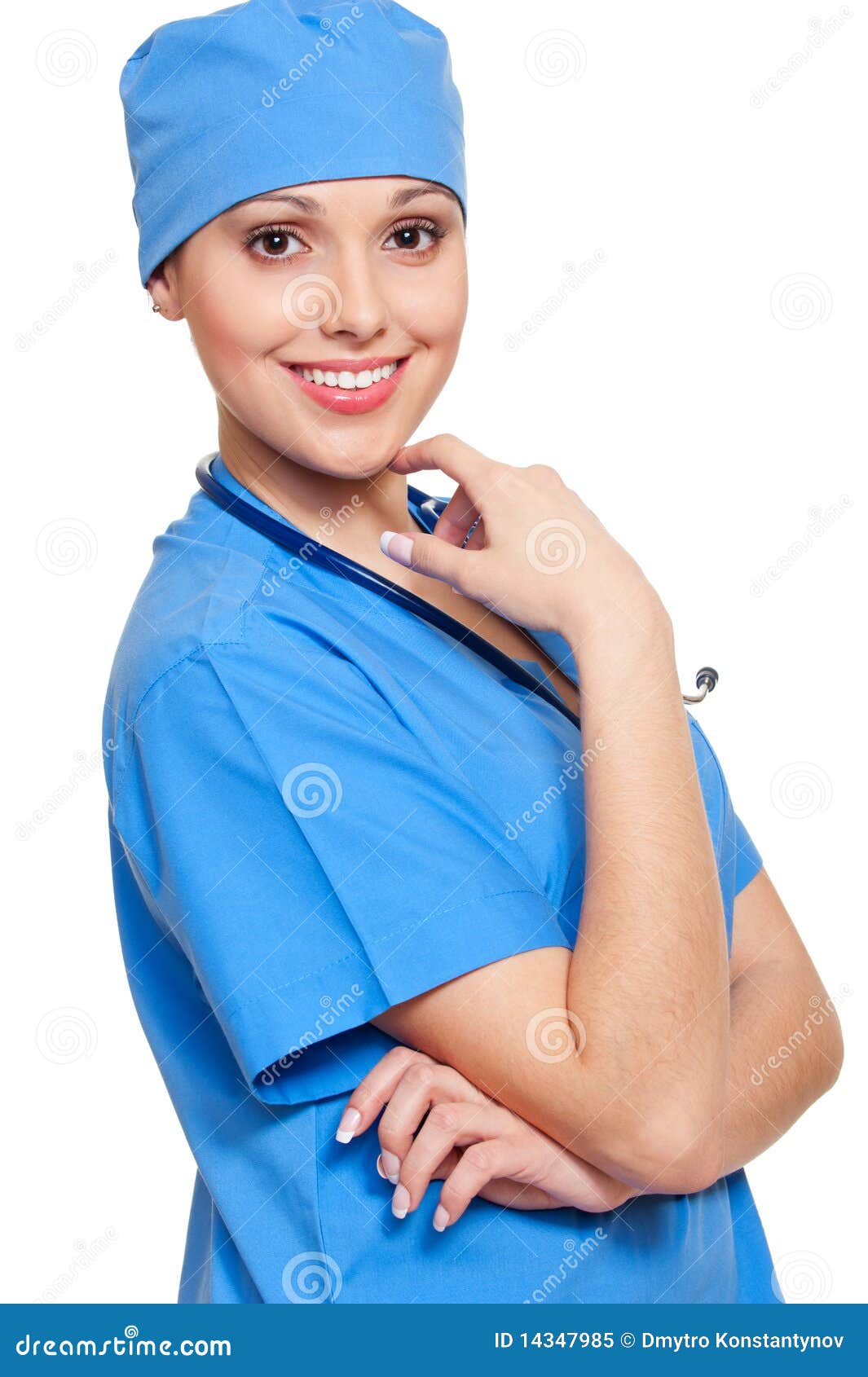 Pretty Nurse Or Medic Using A Syringe Royalty-Free Stock Photography ...