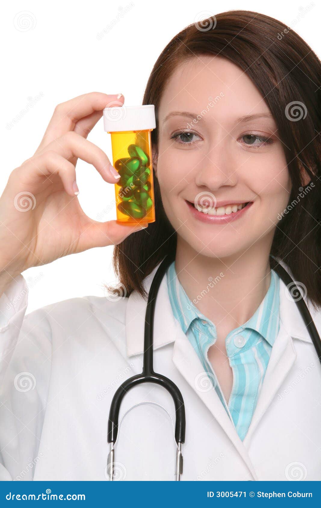 Pretty Nurse Or Medic Using A Syringe Royalty-Free Stock Photography ...