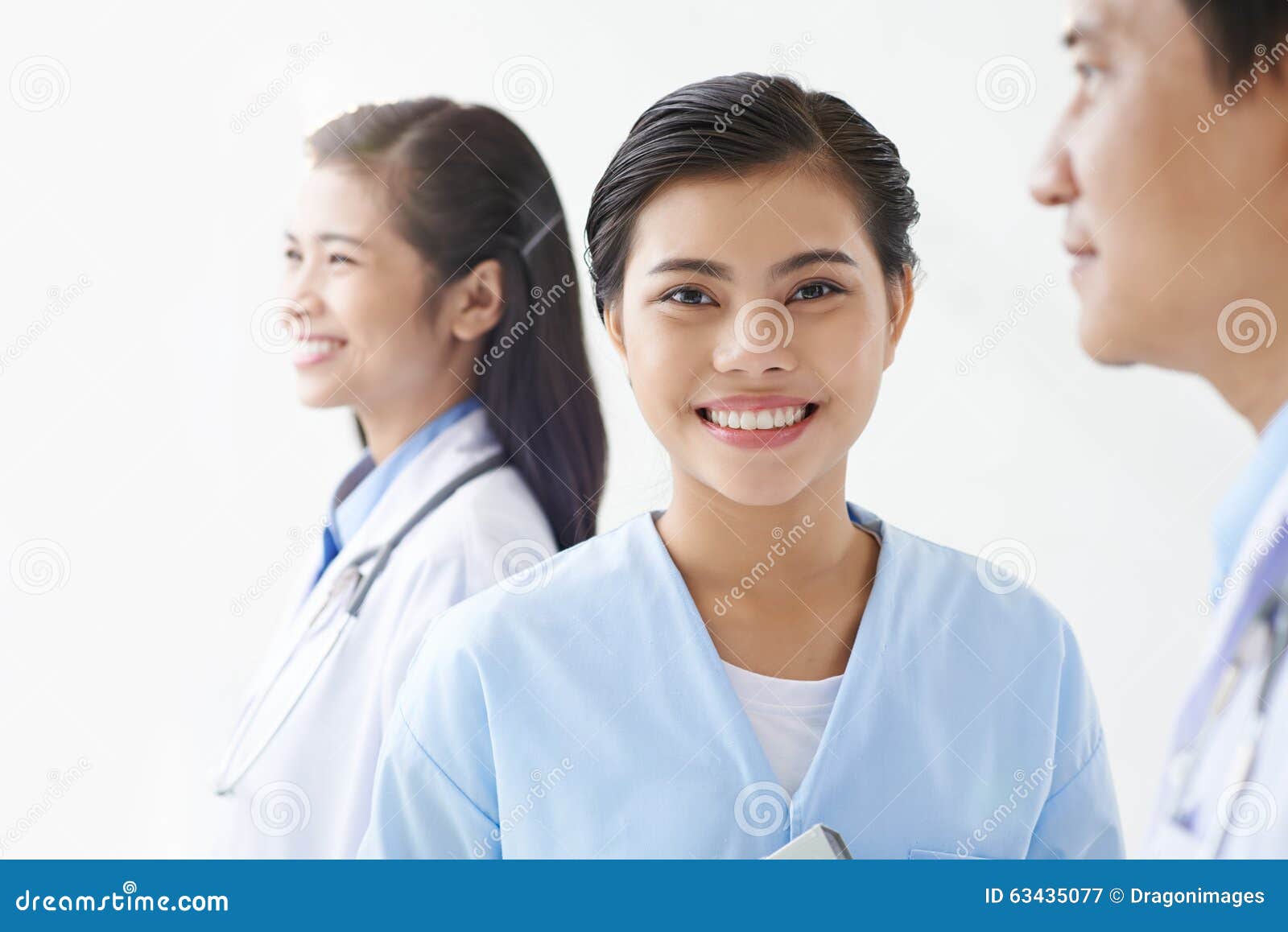 Pretty nurse stock image. Image of healthcare, look, smiling - 63435077