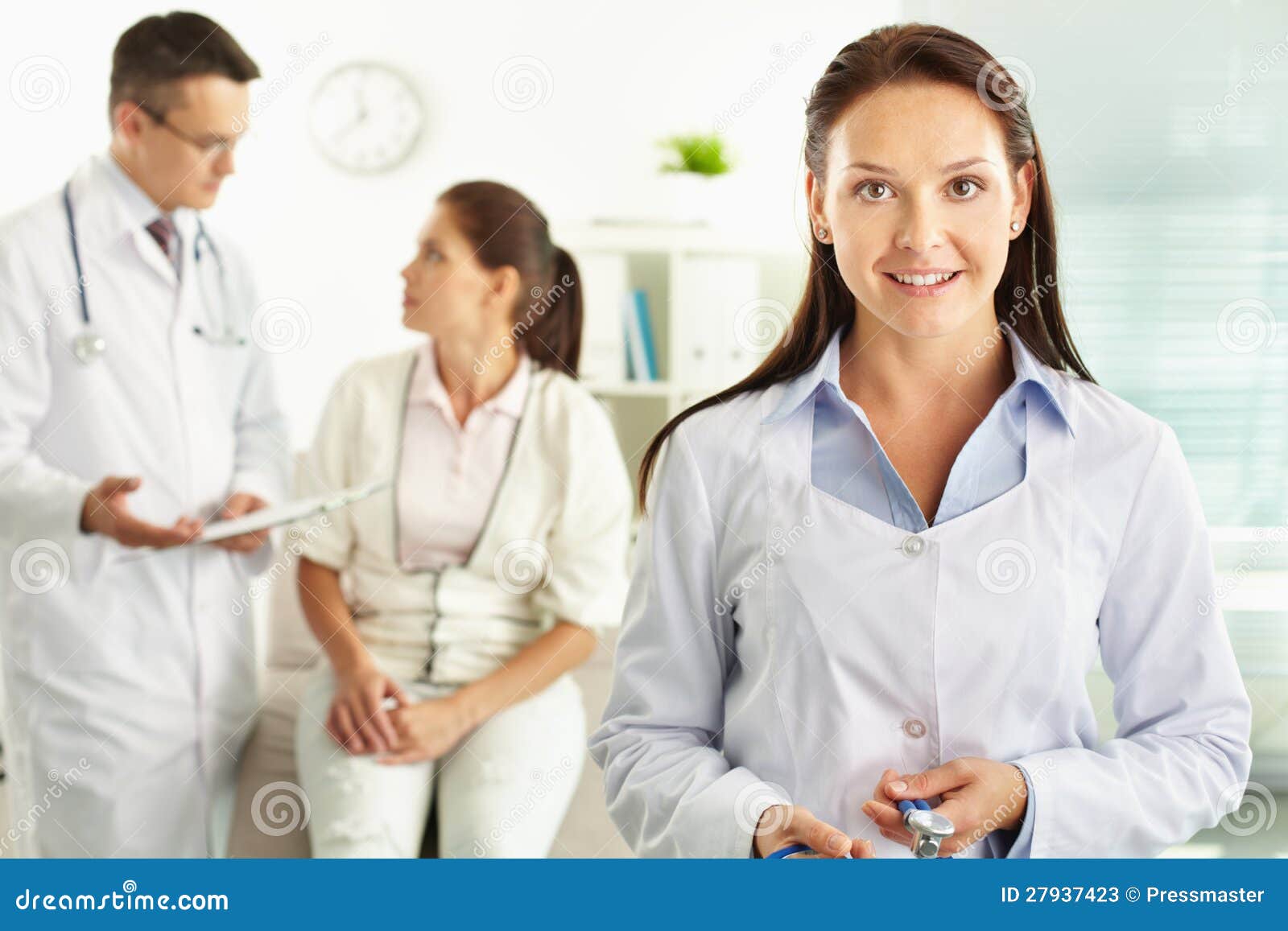 Pretty physician stock image. Image of lovely, nurse - 27937423