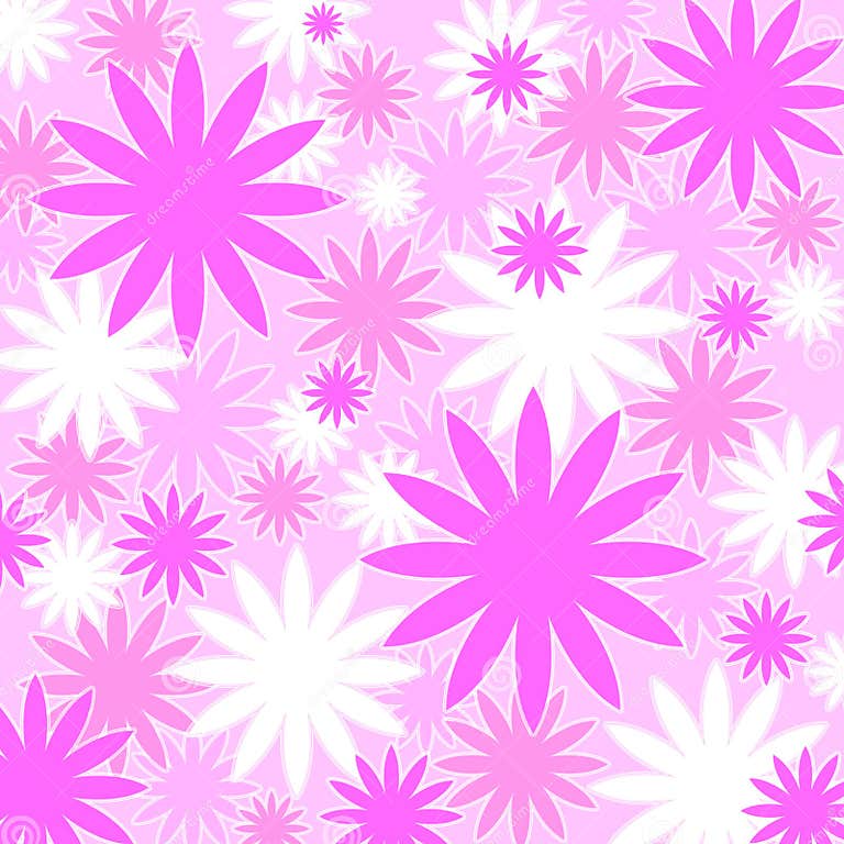 Pretty pink pattern stock illustration. Illustration of beautiful - 1029061