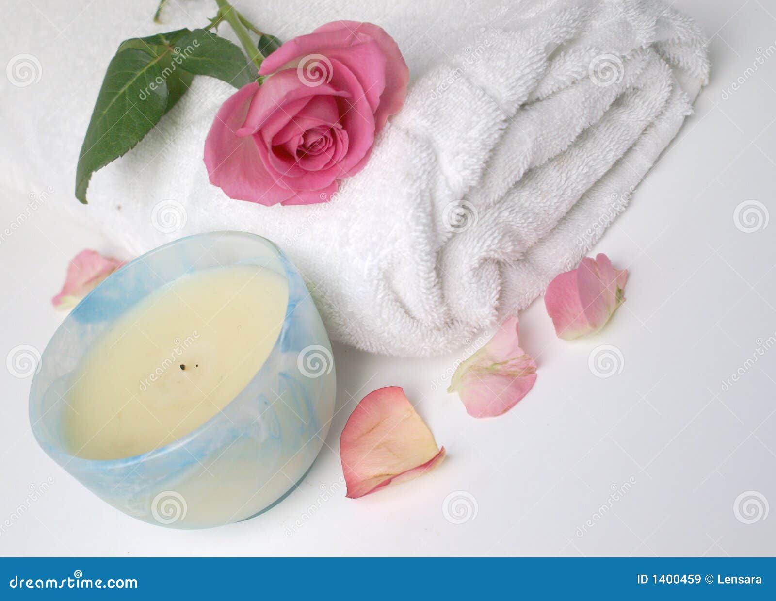 Pretty Pink rose spa stock image. Image of beauty, wash - 1400459