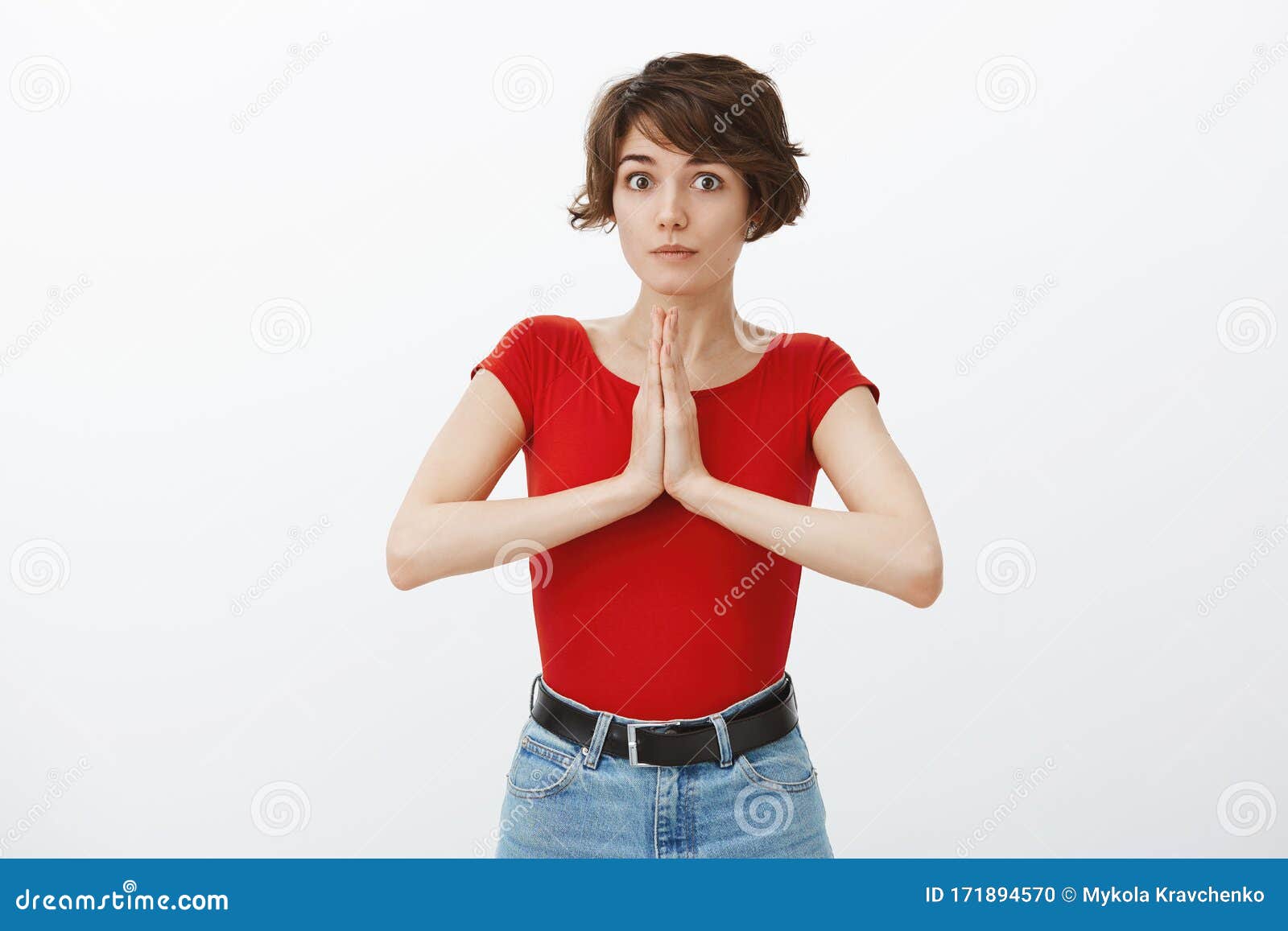 Pretty Please Need Help Asap. Cheerful Cute Silly Young Woman Pleading ... Pretty Please Need Help Asap. Cheerful Cute Silly Young Woman Pleading ...