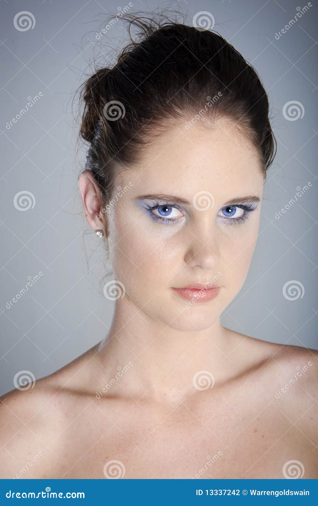 Pretty portrait stock photo. Image of fashion, studio - 13337242