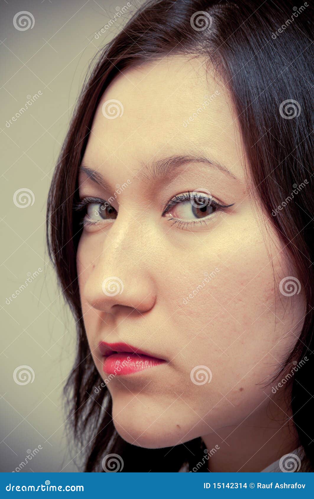 Pretty portrait stock photo. Image of portrait, real - 15142314