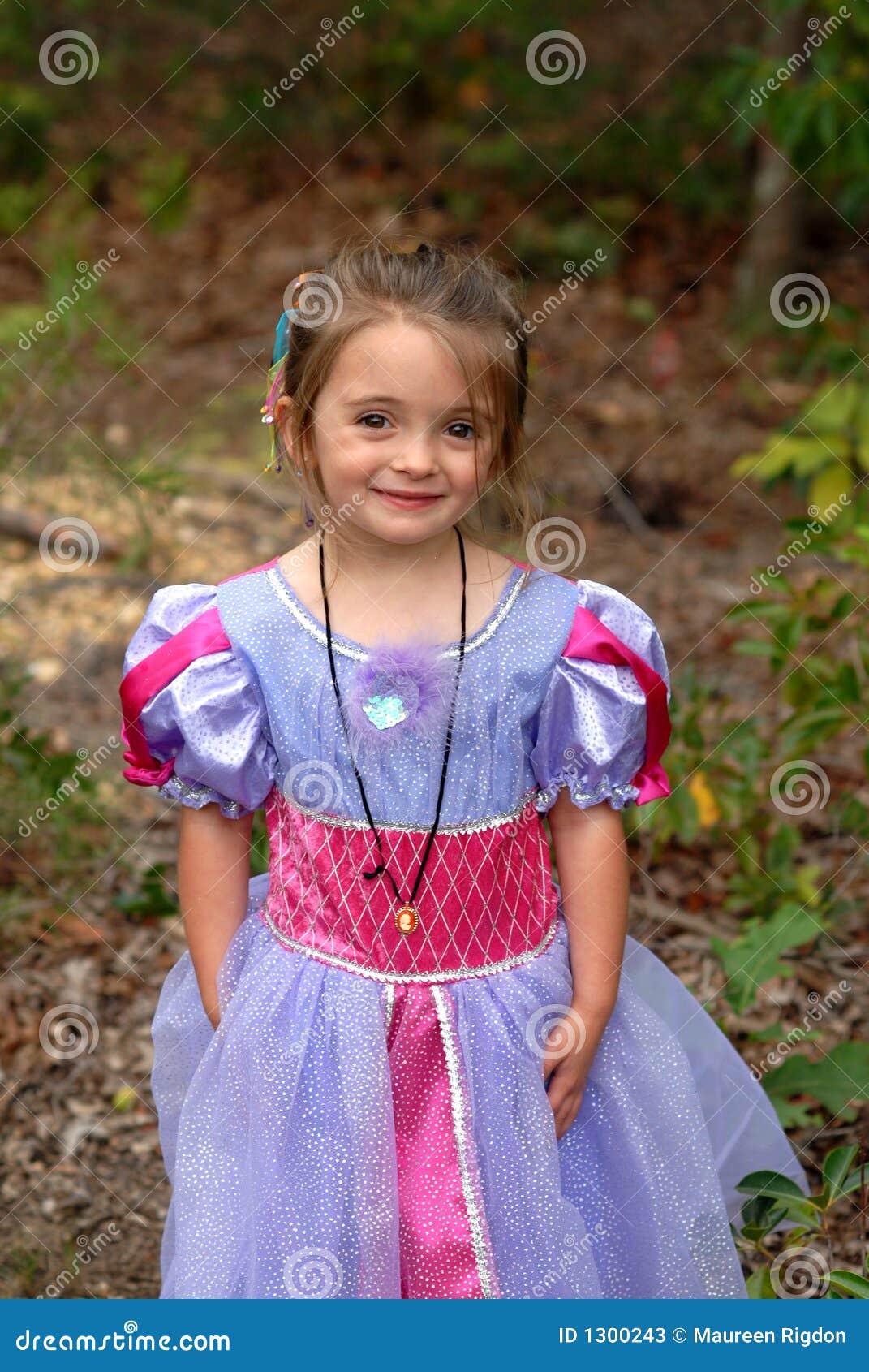 Pretty Princess stock image. Image of girl, pretty, dress - 1300243