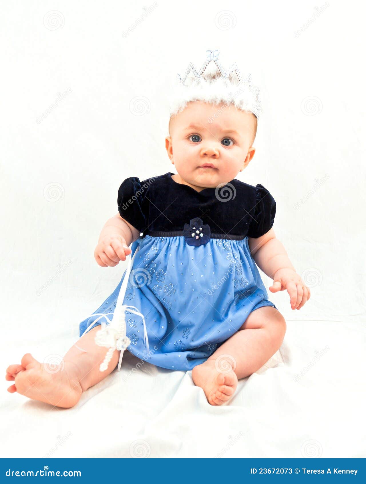 Pretty Princess stock image. Image of colour, dress, coloured - 23672073