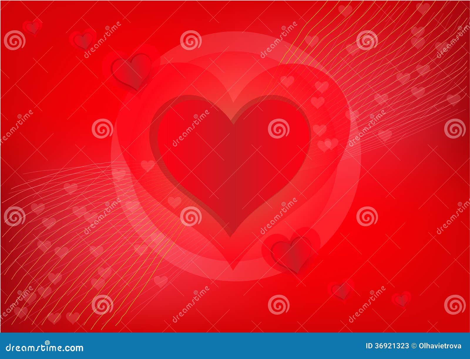 Pretty Red Heart for Valentines Day Stock Vector - Illustration of ...