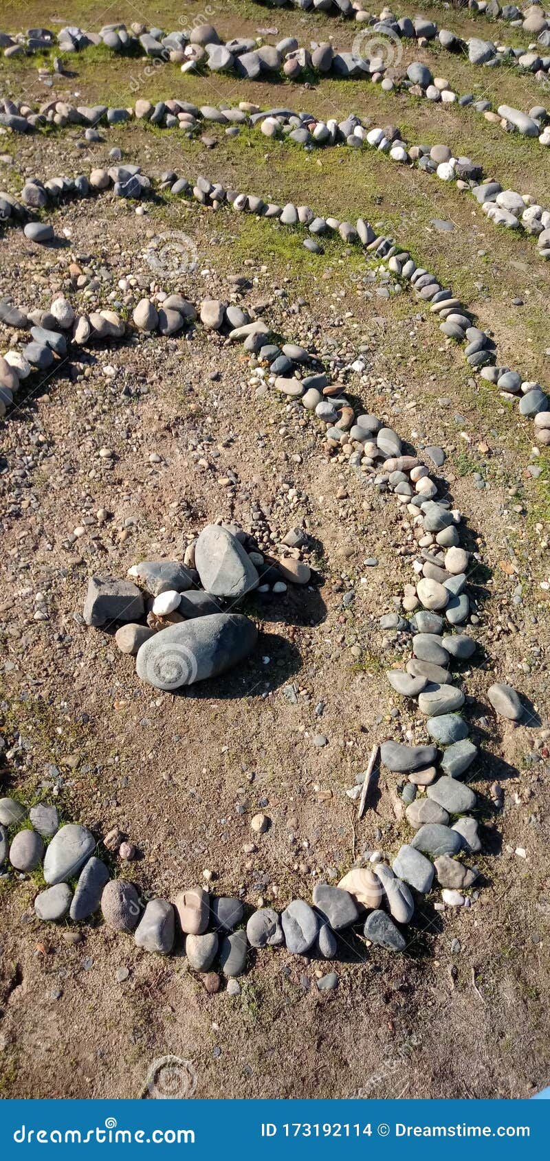 Pretty rock spiral stock photo. Image of rock, river - 173192114