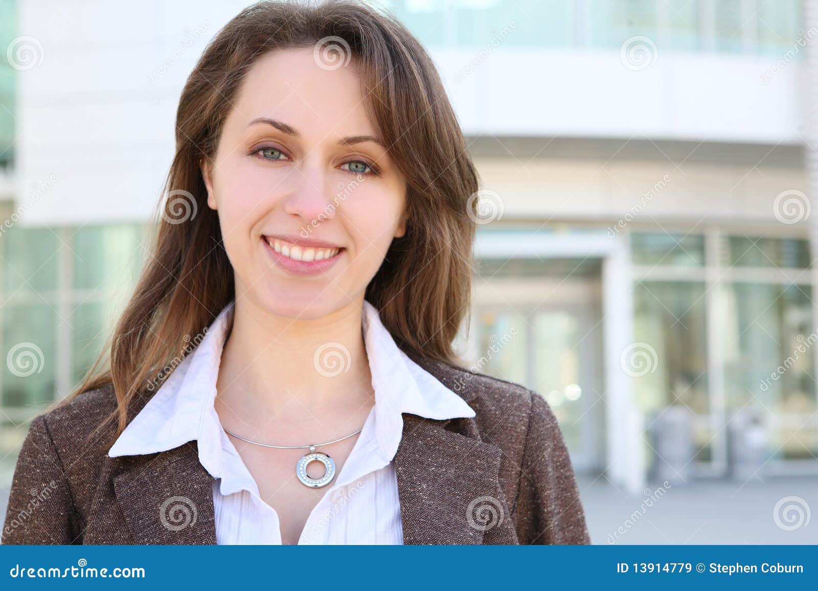 Pretty Russian Business Woman Stock Image - Image of corporate, urban ...