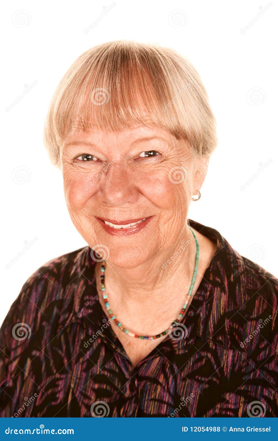 Pretty senior woman stock photo. Image of senior, cute - 12054988