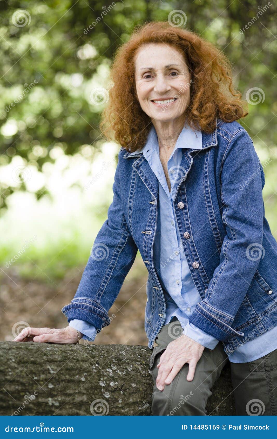 Pretty Senior Woman stock image. Image of caucasian, portrait - 14485169