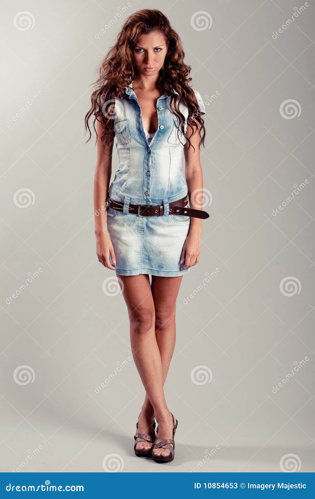 Pretty model stock image. Image of pose, pretty, portrait - 10854653
