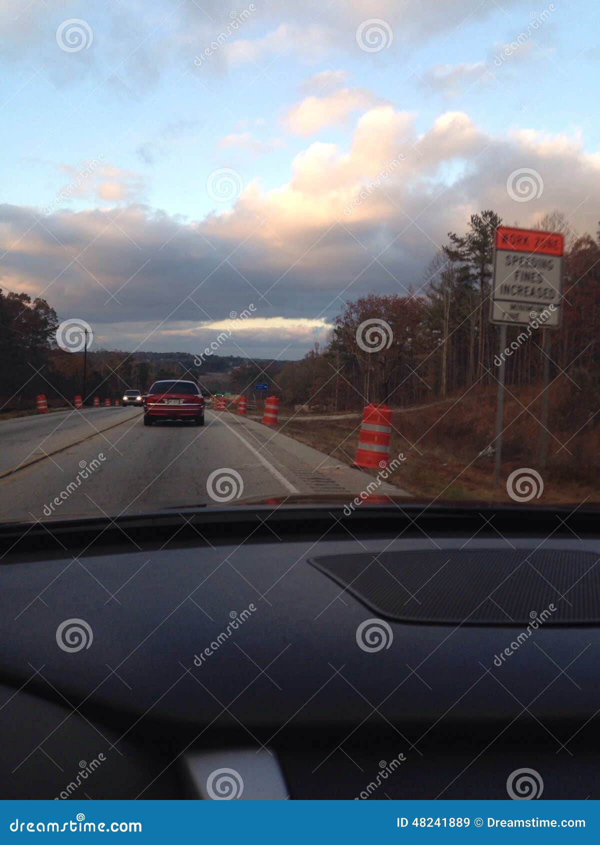 Pretty sky in Georgia stock image. Image of pretty, beauty - 48241889