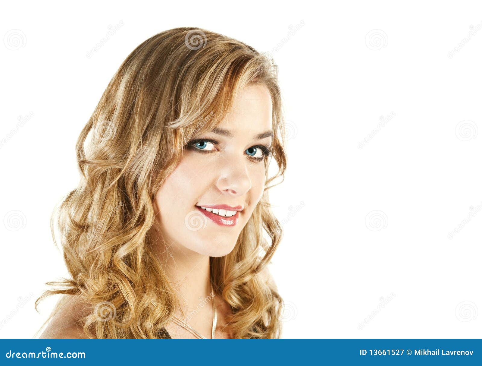 Pretty smile stock image. Image of smiling, cheerful - 13661527