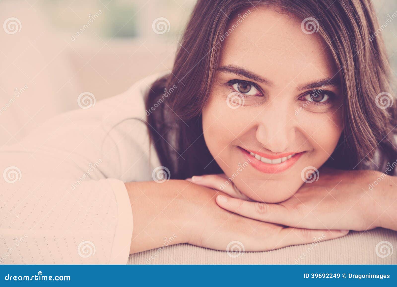 Pretty smile stock image. Image of aspirations, leisure - 39692249