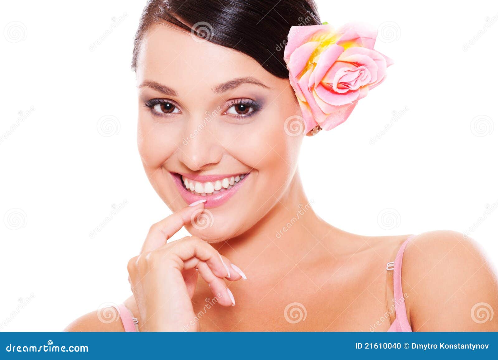 Pretty Smiley Model Royalty-Free Stock Photo | CartoonDealer.com #20727561