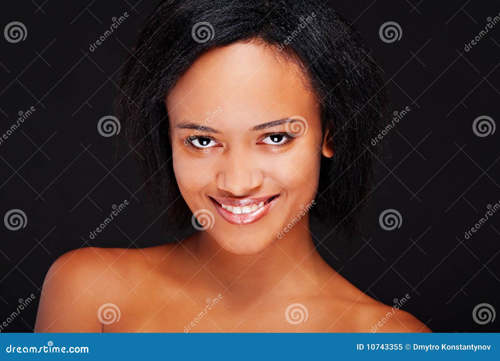 Pretty smiley woman stock image. Image of face, smiling - 10743355
