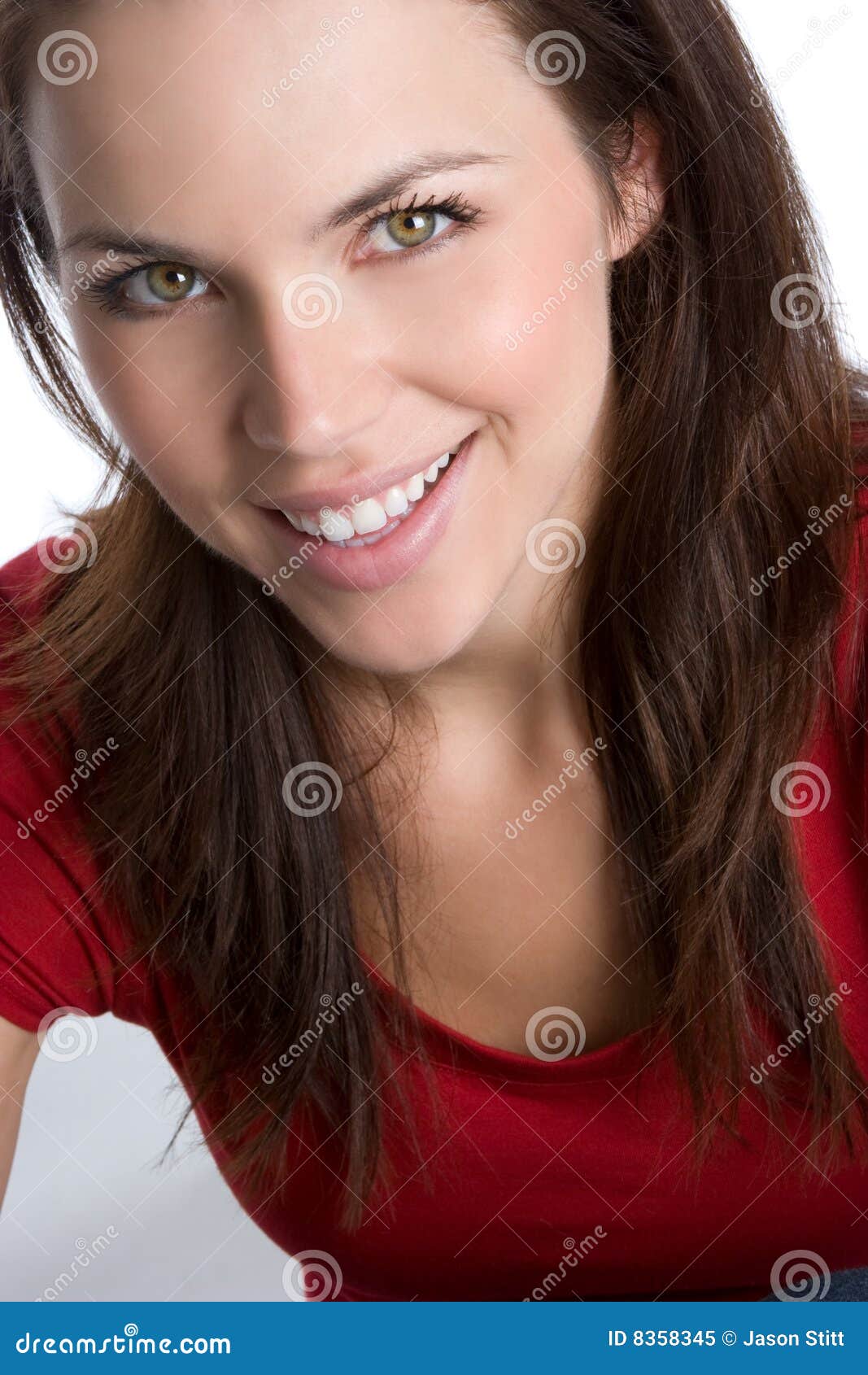 Pretty Smiling Girl stock image. Image of teen, grin, woman - 8358345