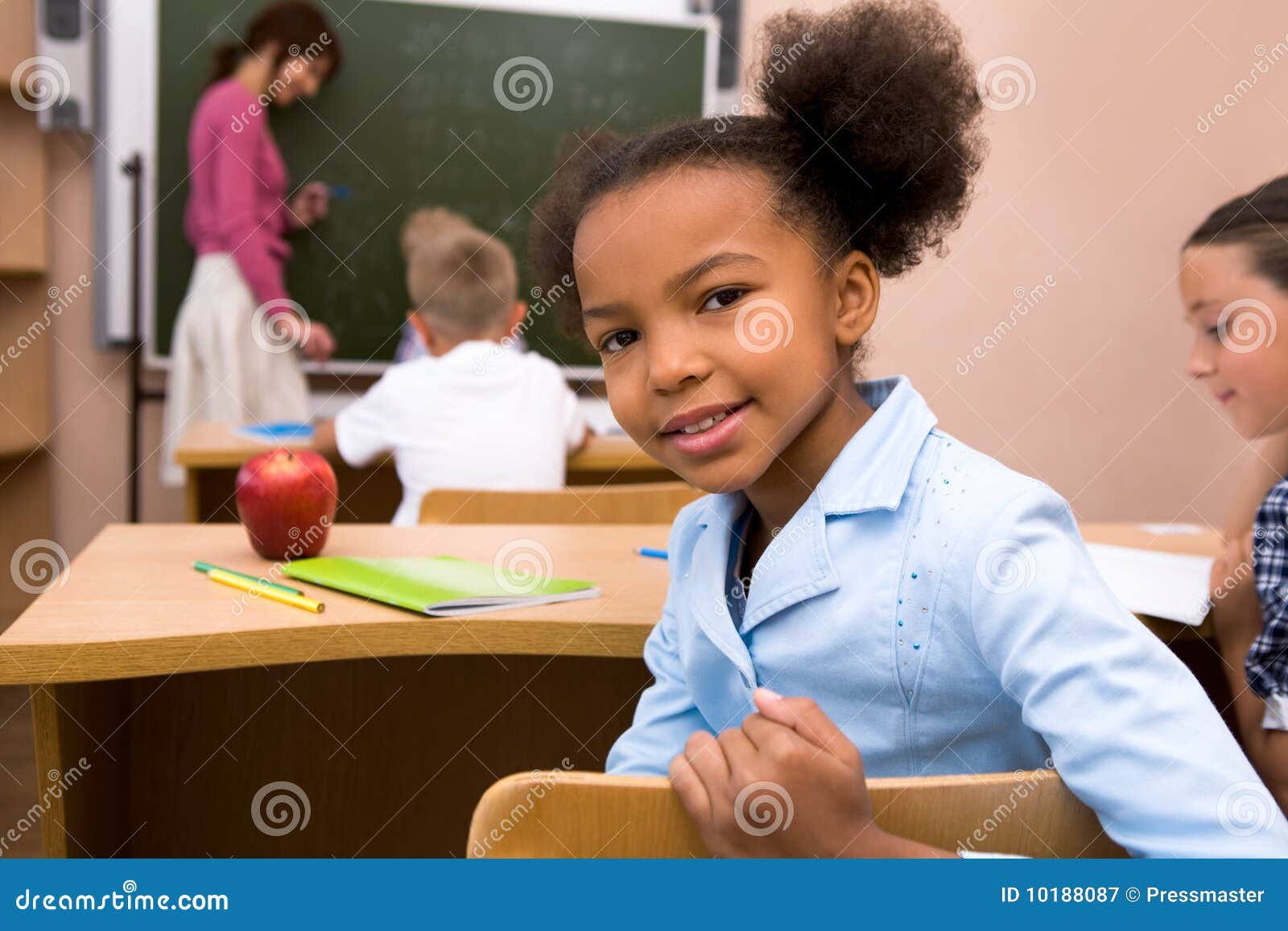 Pretty student stock image. Image of copybook, child - 10188087