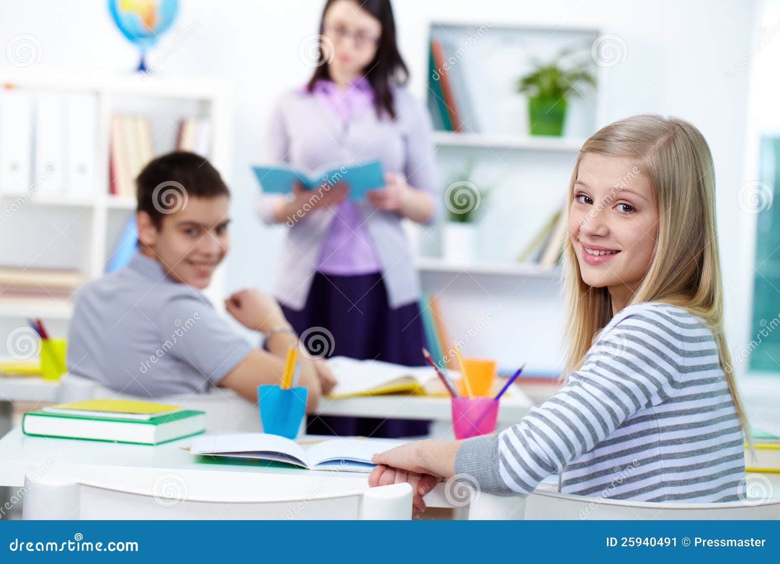 Pretty student stock image. Image of environment, lovely - 25940491