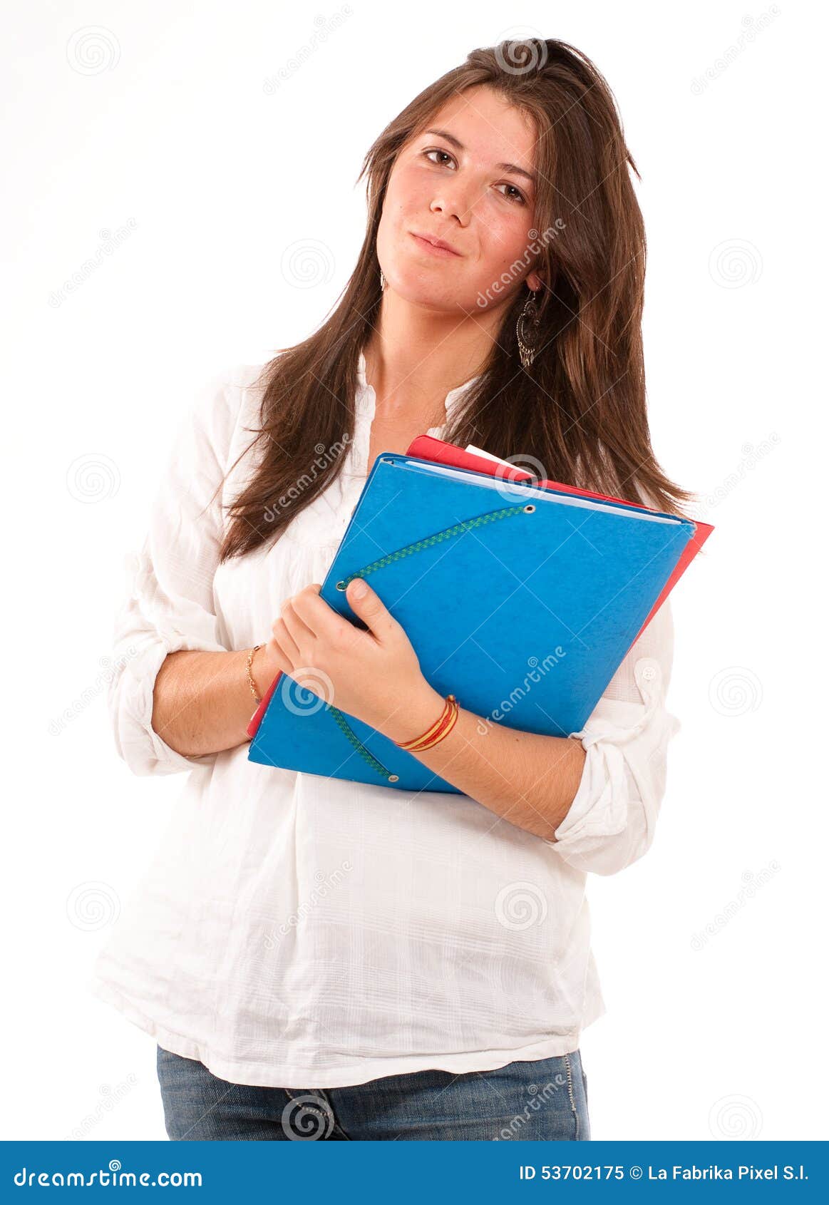 Pretty student stock image. Image of schoolgirl, university - 53702175