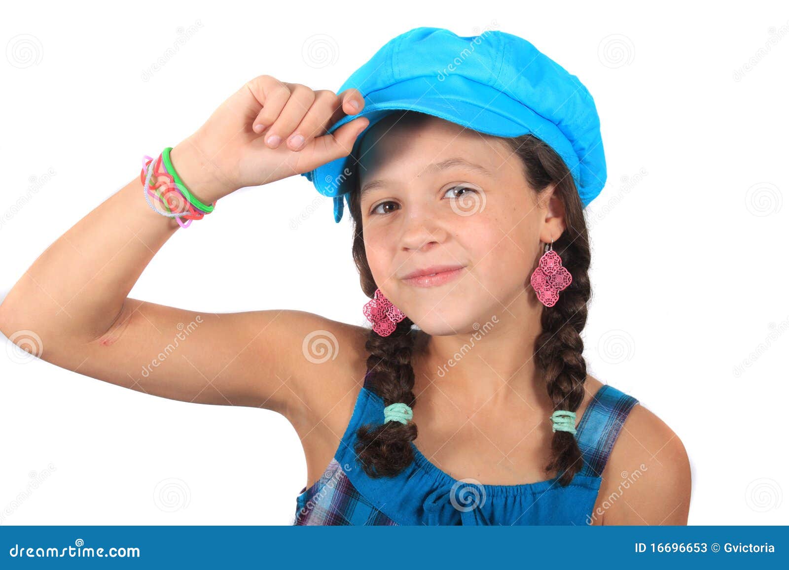Pretty ten year old girl stock image. Image of race, diversity - 16696653