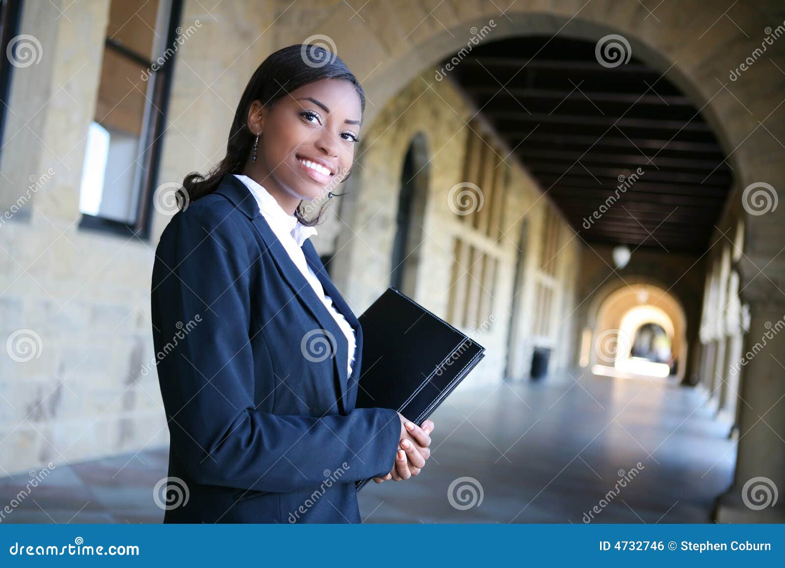 Pretty University Student stock photo. Image of female - 4732746