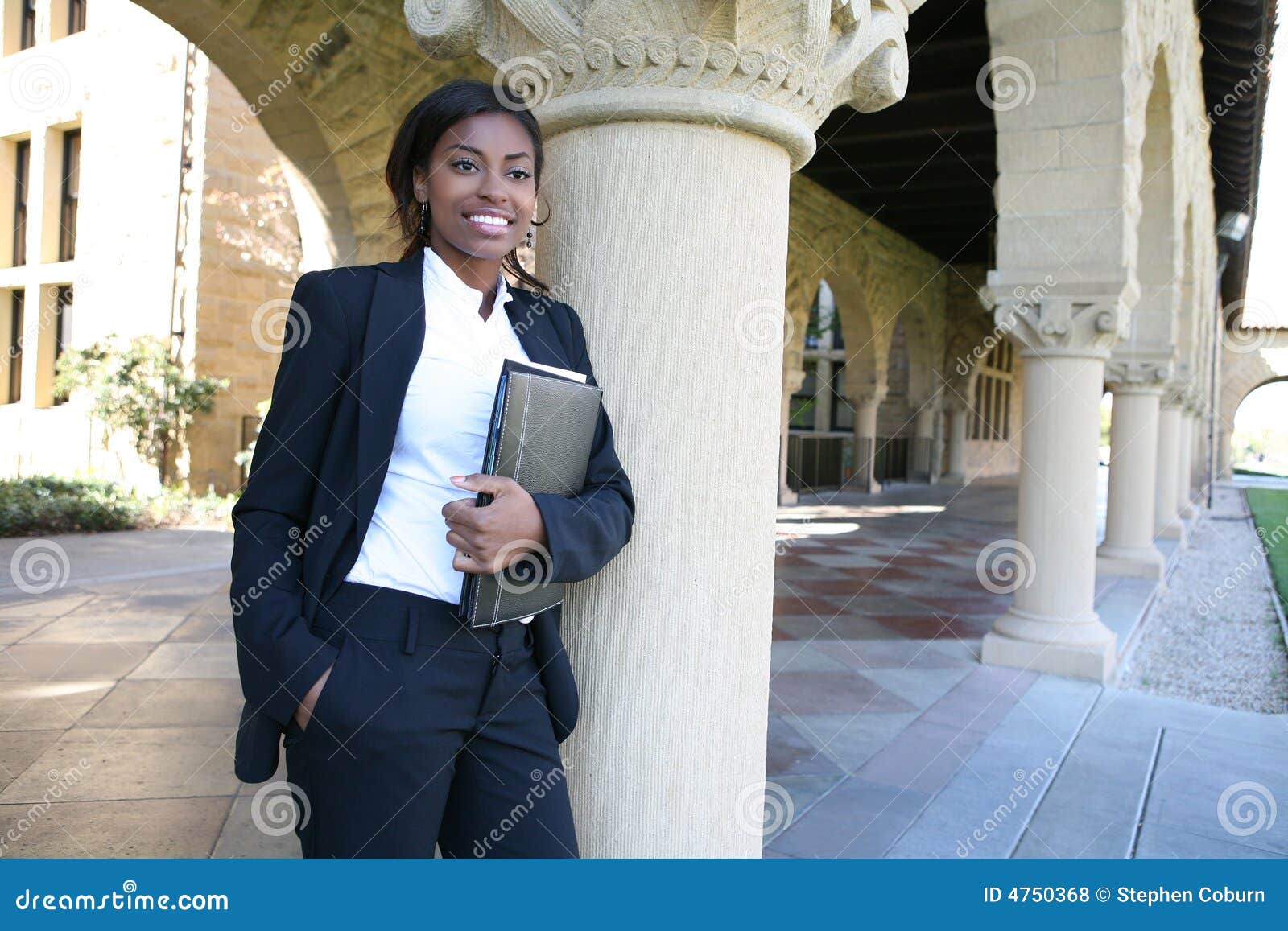 Pretty University Student stock photo. Image of leader - 4750368