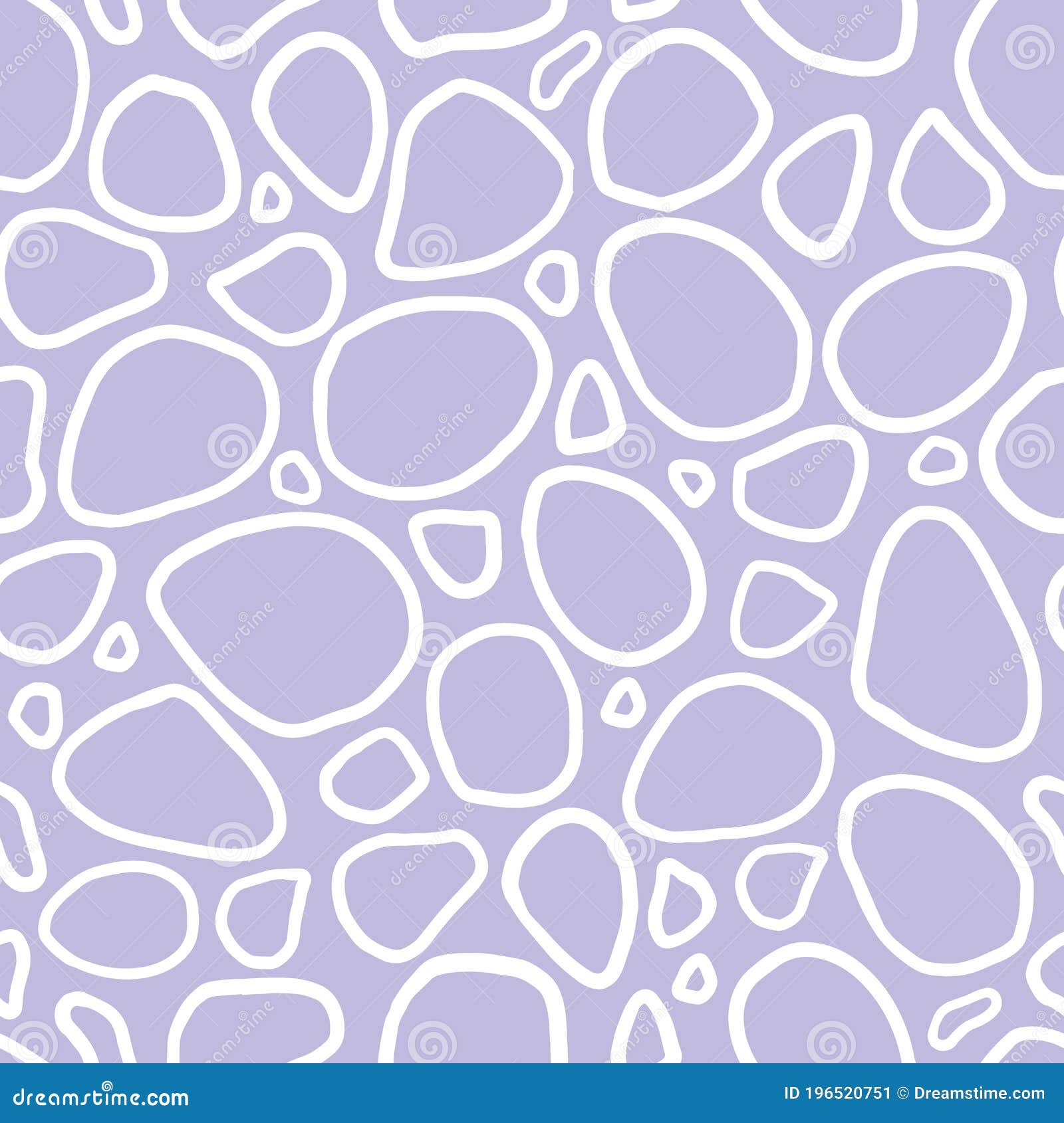 Pretty Vector Seamless Pebble Pattern Background. Stock Vector ...
