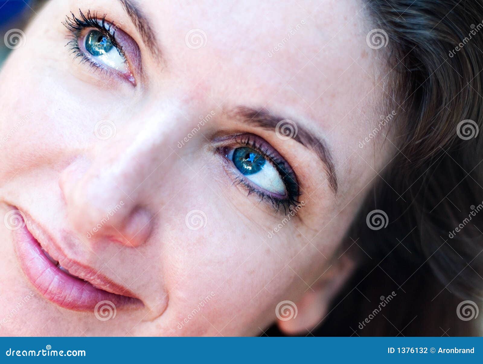 Pretty woman stock photo. Image of perfect, gaze, look - 1376132
