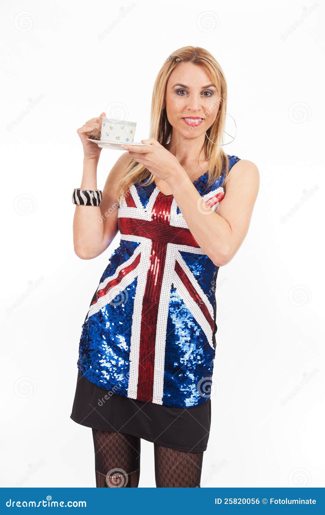 Pretty Woman stock photo. Image of flag, latin, great - 25820056
