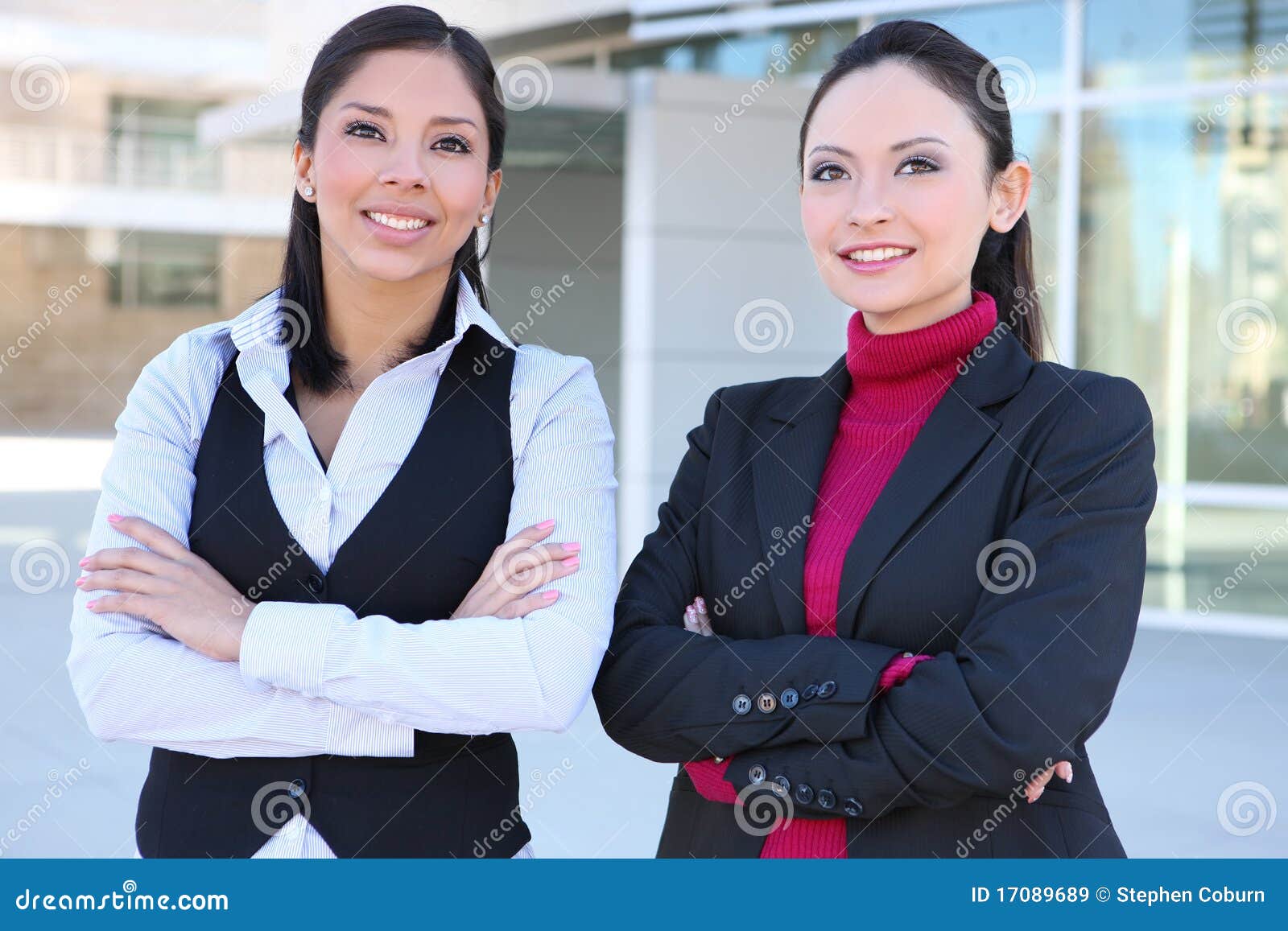 Pretty Woman Business Team stock image. Image of american - 17089689