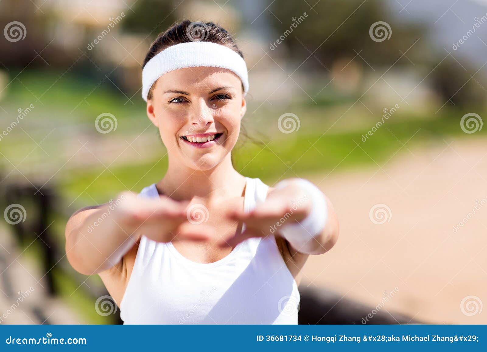 Pretty woman exercise stock photo. Image of health, healthy - 36681734