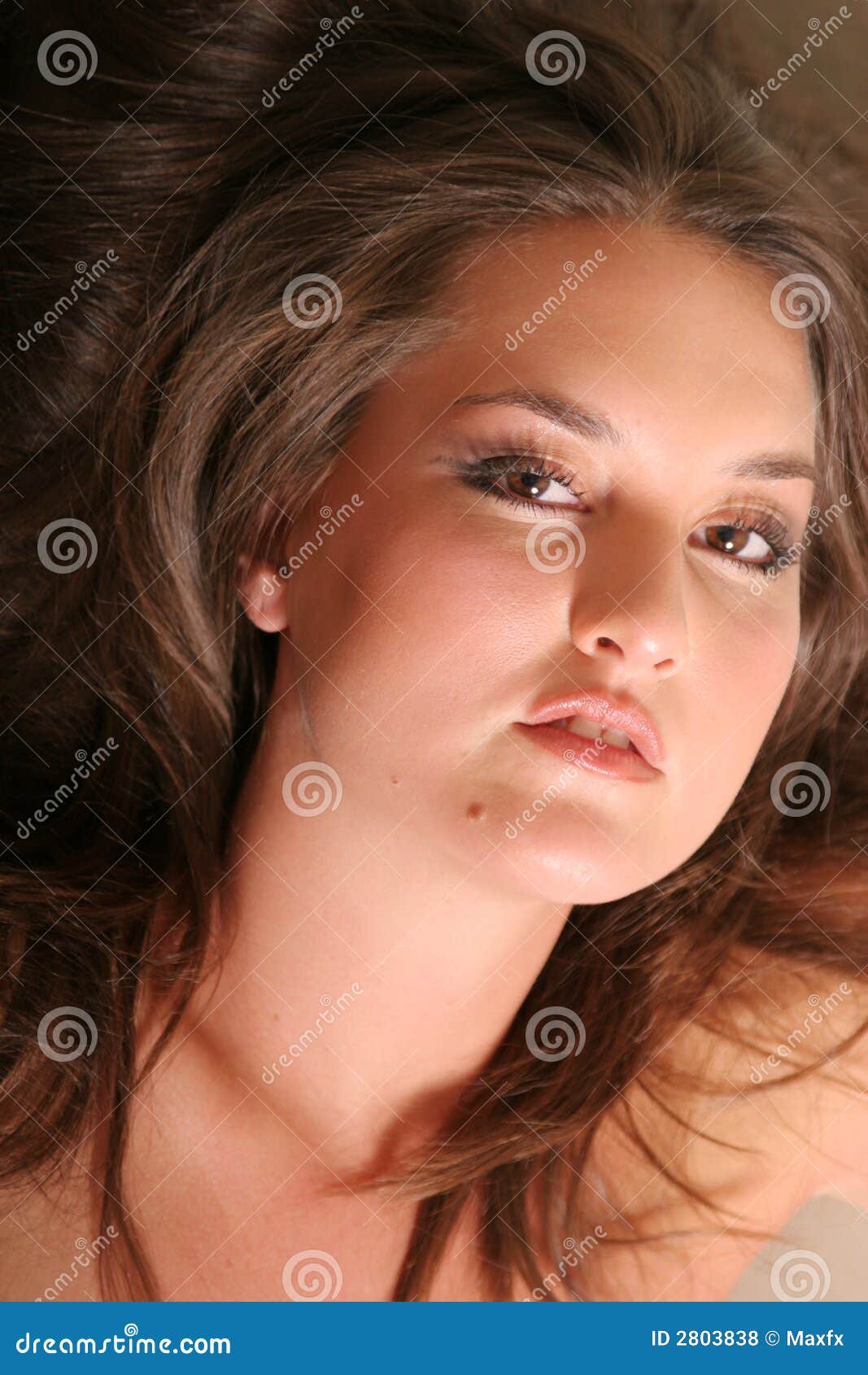 Pretty woman headshot stock photo. Image of glamour, beautiful - 2803838
